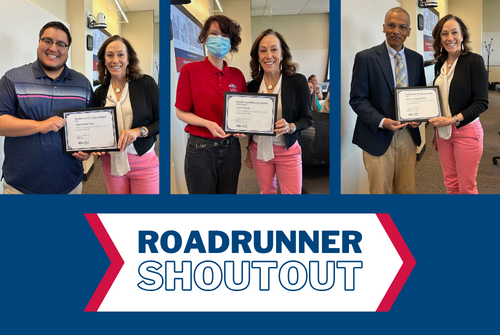 Meet the final Roadrunner Shoutout Award winners of the semester ...